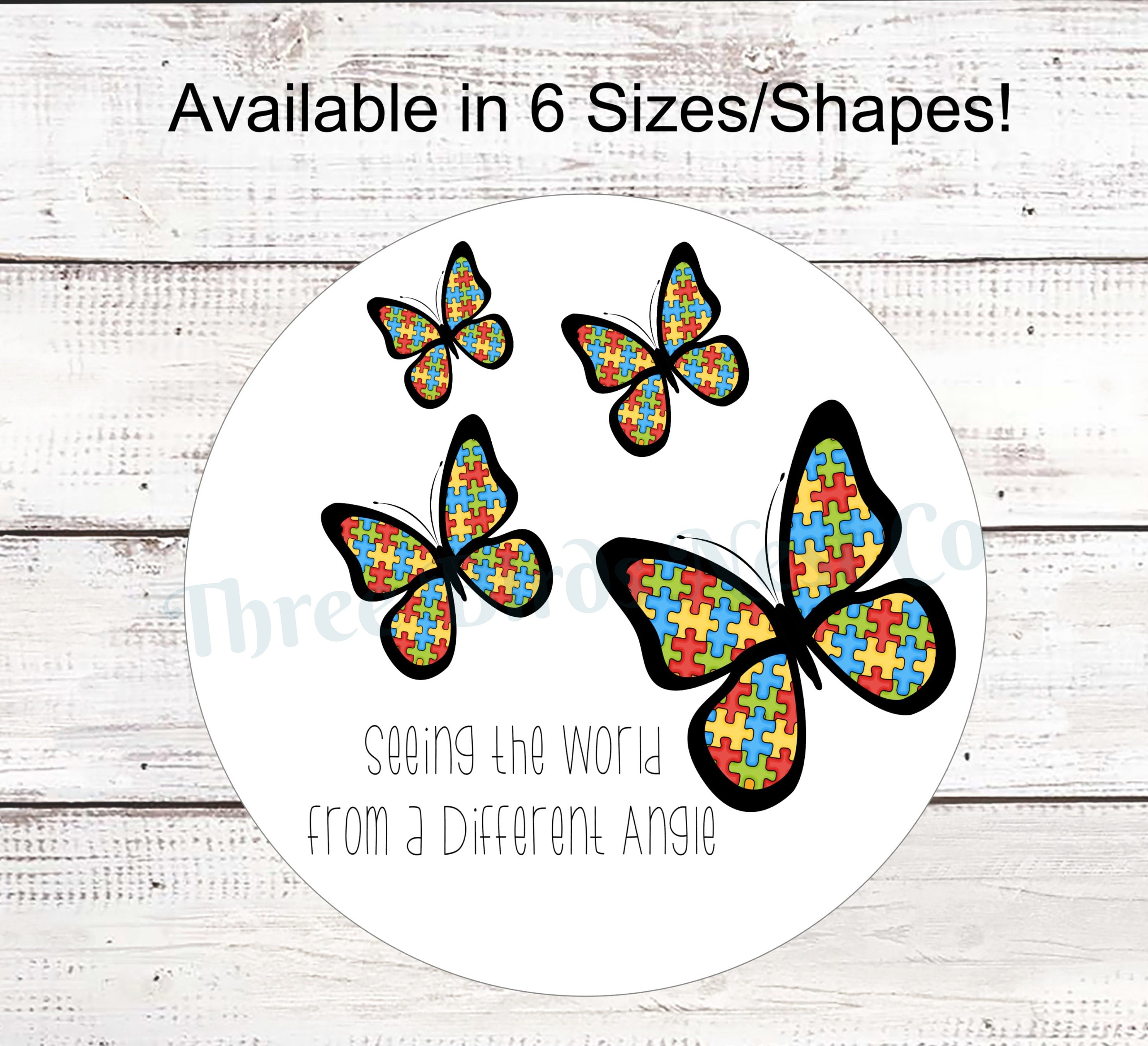 Autism Butterfly Sign – Three Birds Nest Company